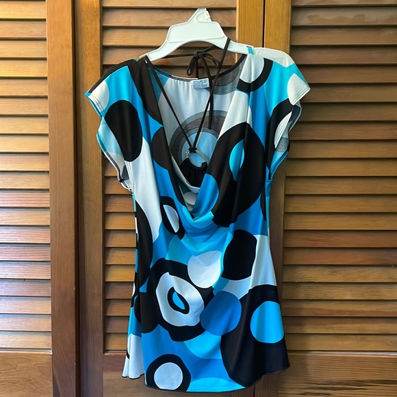 Studio Y | Tops | Circle Shirt With Built In Tank | Poshmark